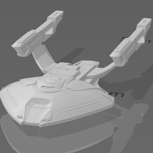 Free STL file STO - Federation - Quasar-class - Updated 🖖 ・3D printing ...