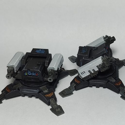 3D print SciFi Sentry Turret • made with Mars 2 Pro・Cults