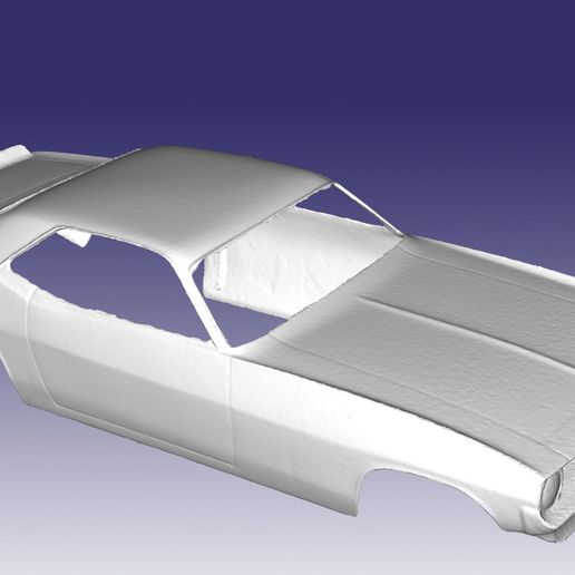 👽 70 Prudhomme Cuda FC body・ STL File for 3D printing・Cults