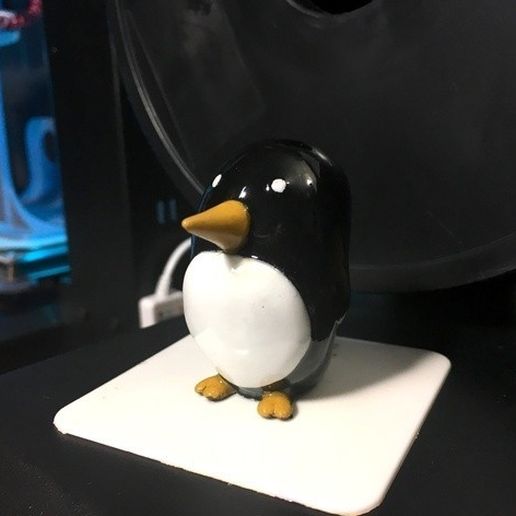 Free OBJ file Penguin・Template to download and 3D print・Cults