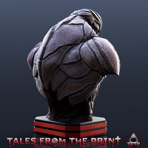 👤 Hell Knight bust - Doom fan art - One part and multipart versions ...