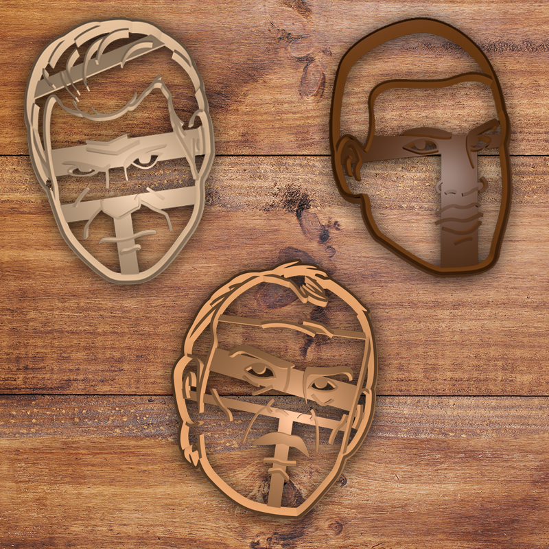 Download STL file grand theft auto 5 (gta5) cookie cutter set • 3D ...