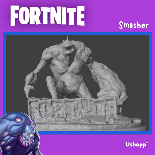 Файл STL Smasher Boss Fortnite 👹 ・Дизайн 3D принтера для загрузки・Cults