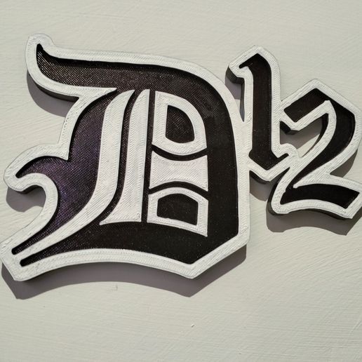 d12 logo vector