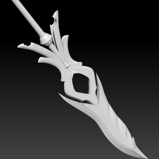 STL file SPEAR (1 OF 4 WEAPONS OF RIKU AGNEIA) 🔫 ・3D print model to ...