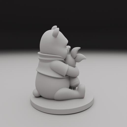 🎨 pooh Winnie the Pooh・ 3D File for 3D printing・Cults