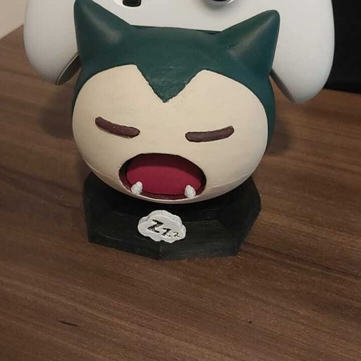🕹️ Snorlax Joystick Controller Stand・ STL File for 3D printing・Cults