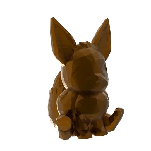 Archivo STL Evee Low-Poly 🌐 ・Modelo para descargar e imprimir en 3D・Cults
