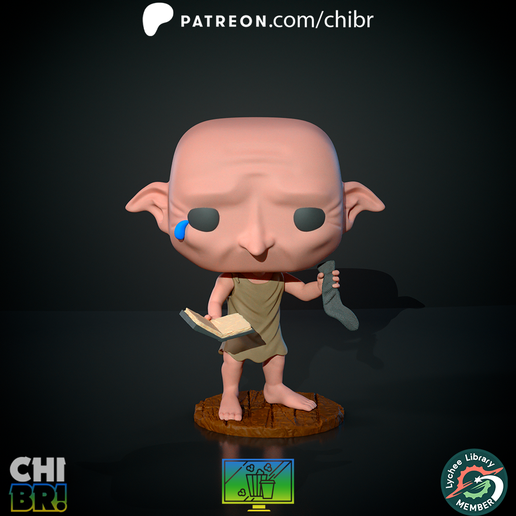 👾 Dobby - Harry Potter - Funko・ 3D File for 3D printing・Cults