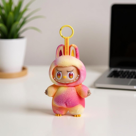 👾 RARE, MULTICOLORED LABUBU・ STL File for 3D printing・Cults