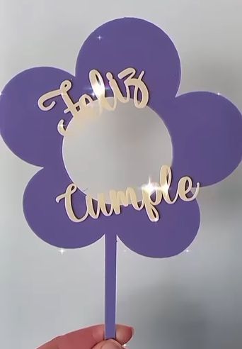 STL file flower topper 💐 ・3D printing model to download・Cults