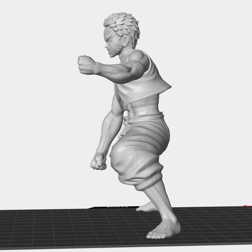 🌙 Akaza (Upper Moon 3) - Destructive Death Stance - Demon Slayer 3D ...