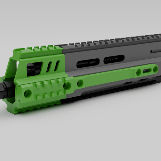 STL file ASG CZ Bren Upper Receiver Extension 🔫 ・3D printing idea to ...