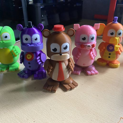 🧸 fnaf 3 inspired desk toy Mediocre melodies・ 3D File for 3D printing・Cults