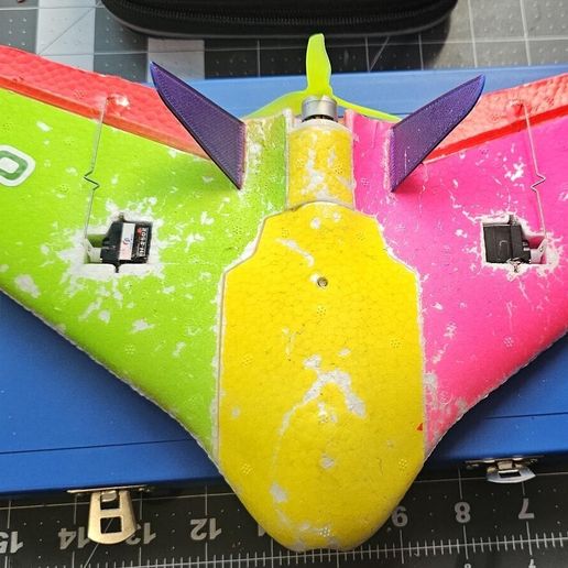 🛩️ Mini Spirit FPV Fins・Free STL File for 3D printing・Cults