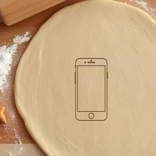 📞 Telephone Cookie Cutter, Biscuit Cutter・ STL File for 3D printing・Cults