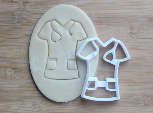 🍪 cookie cutter cookie cutter 8cm medical jacket medical jacket ...