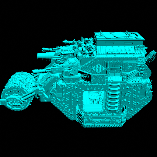 ⚔ Orc Ladz Mobile Garrison・Free STL File for 3D printing・Cults