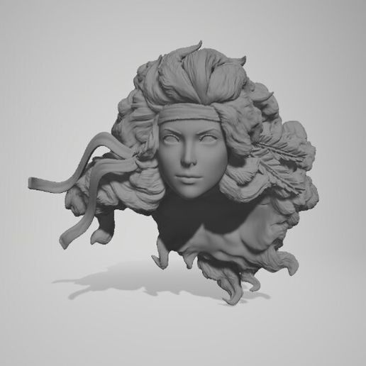 🧛 X-men Savage Land Rogue - Head Custom marvel legends・ STL File for 3D ...