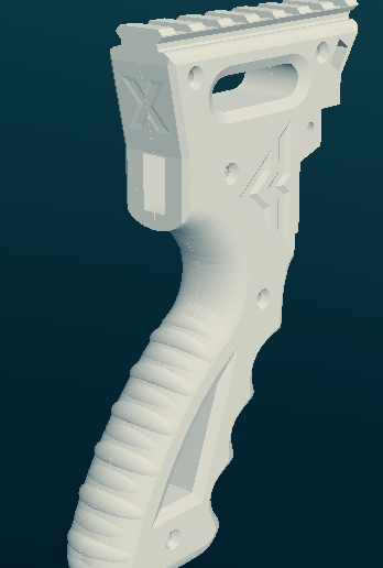 📱 Modded XB3 grips・Free 3D File for 3D printing・Cults