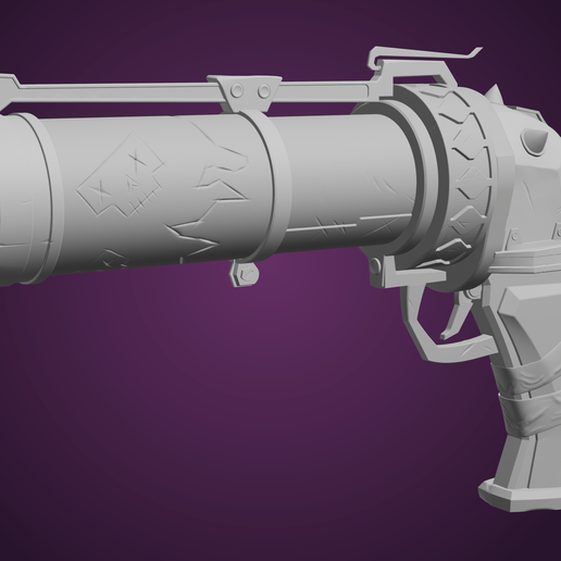 Download STL file jinx Zapper gun League of Legends Cosplay print 3D print model • 3D printing ...
