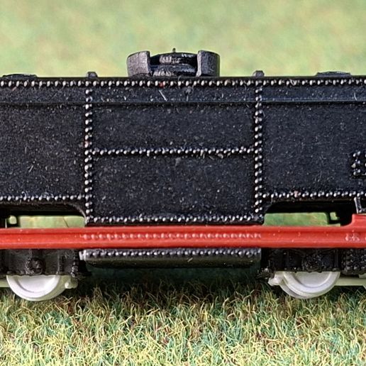 🚂 H0f scale D-Feldbahn Locomotora HF con ténder - resina・Archivo STL ...