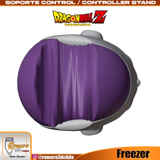🎛️ Freezer Control Stand New / Dragon Ball Z・ STL File for 3D printing ...