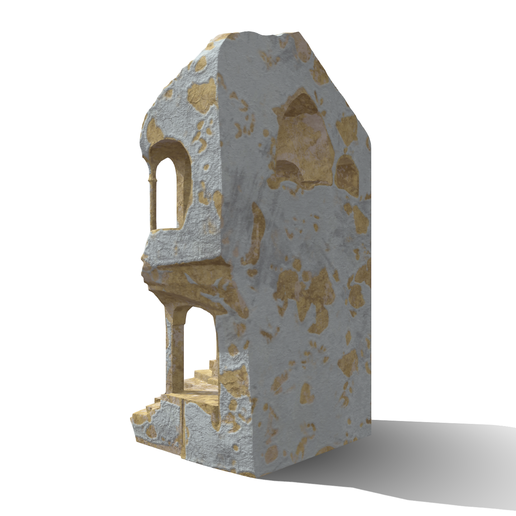 🏰 Stone Monument Block・Free STL File for 3D printing・Cults