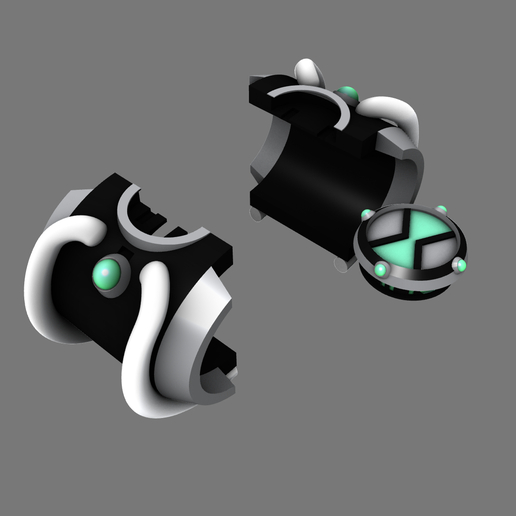 🎭 Omnitrix - Original design with pop-up center・Free STL File for 3D ...