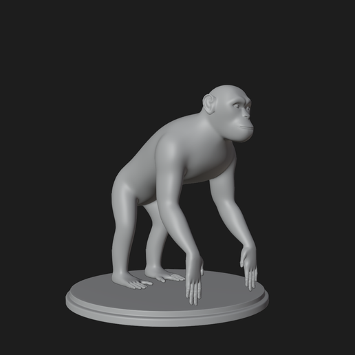 STL file Monkey 3D Model – High-Quality Printable STL 🐒 ・3D print ...