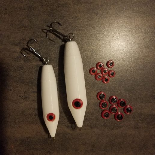 🎣 5 hard stickbait lures type Enticer Minnow from Samson lures fishing ...