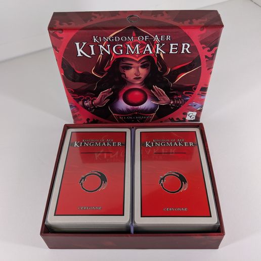 ♟ Kingdom of Aer: Kingmaker insert・Free STL File for 3D printing・Cults
