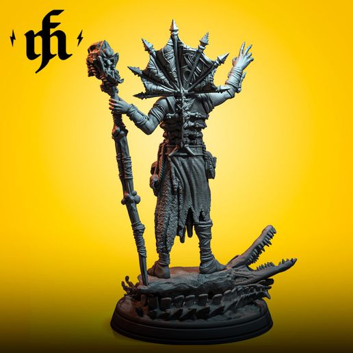 3D file Zadak Shaman 🎲 ・3D printer model to download・Cults