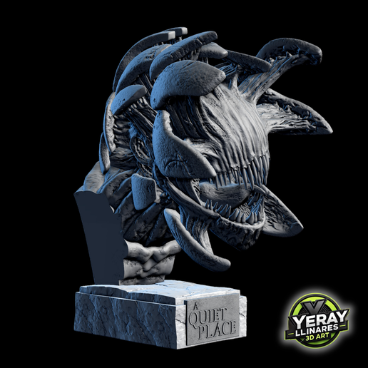 👼 Death Angel Bust - A Quiet Place - 3D Model for SLA Printing・ STL ...