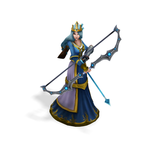 STL file Queen Ashe League of Legends 3D print model 👸 ・3D printing ...