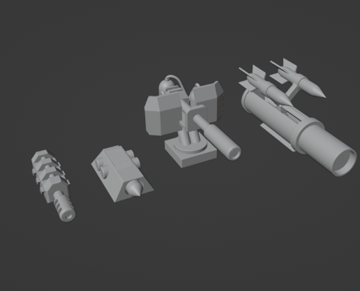 🚀 Gaslands Flamethrower Six Set・ 3D File for ・Cults