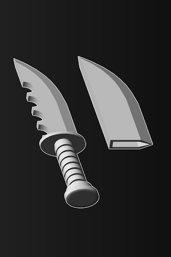STL file ELF DAGGER PROP (14") 🧝 ・3D printable model to download・Cults