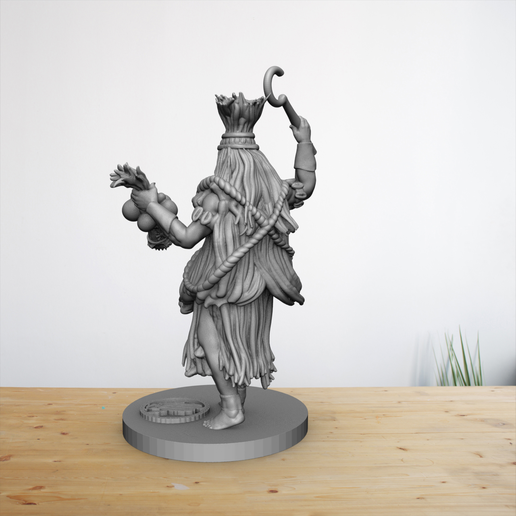 🌍 omolu obaluaê lord of healing Orixa・ STL File for 3D printing・Cults