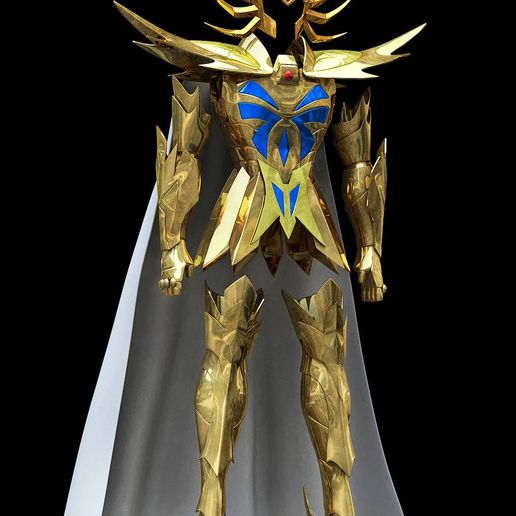 ♋ Saint Seiya - Cancer Gold Cloth (Deathmask) EVA Foam Armor | Pepakura ...