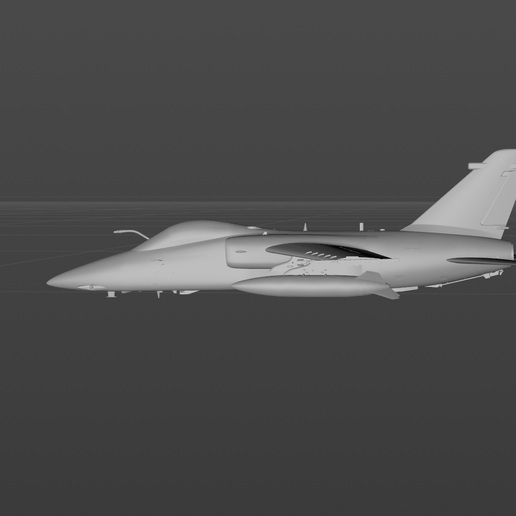 🤌 Italian AMX attack aircraft 3D model material・ OBJ File for 3D ...