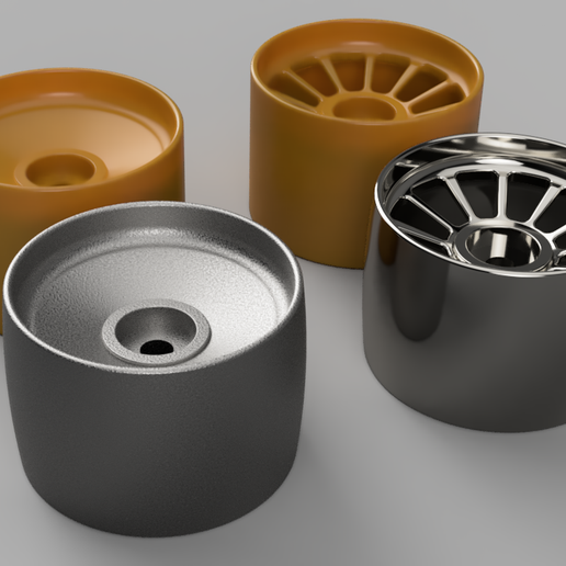 🚁 Set wheels for drift Hexagon 17mm・ 3D File for ・Cults