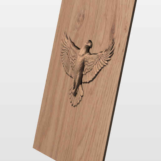 🦅 Eagle – Soaring Bird Relief – 3D STL Model・ 3D File for 3D printing ...