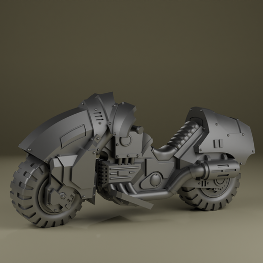 🎲 Crusading Bike・Free STL File for 3D printing・Cults