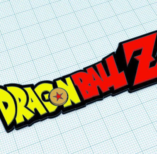 STL file Dragon Ball Logo Keychain 🐉 ・3D printer model to download・Cults