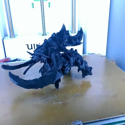 🎨 Starcraft 2 Ultralisk・Free 3D File for ・Cults