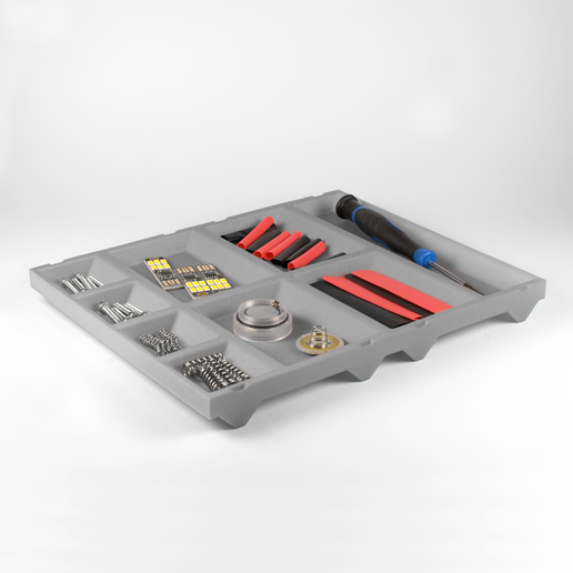 🤏 FAST-PRINT STACKABLE SMALL PARTS / PROJECT TRAYS (VASE MODE)・ STL ...