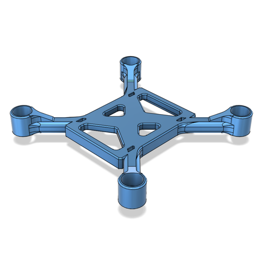 📱 STM-FLY - un Micro Drone STM32 | Cuerpo/Estructura (Diseño 3D ...