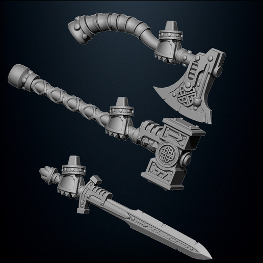 🎲 Hound knights chief・ 3D File for ・Cults