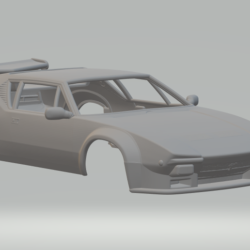 🚗 De Tomaso Pantera GT5 body・ STL File for ・Cults