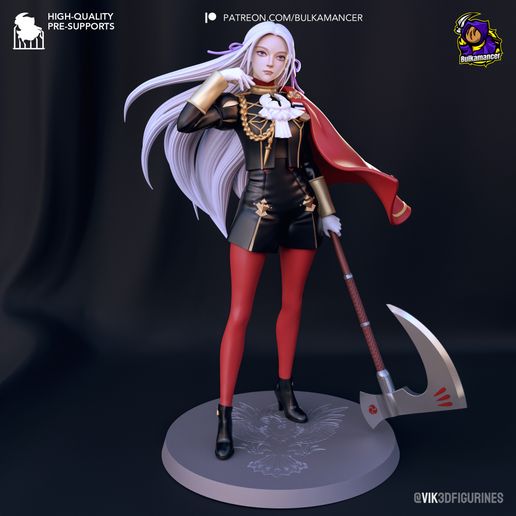 🧑‍🎓 Student Edelgard | Fire Emblem: Three Houses | 208mm・ 3D File for ...